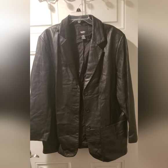 Mossimo Supply Co. | Jackets & Coats | Mossimoleather Jacket | Poshmark
